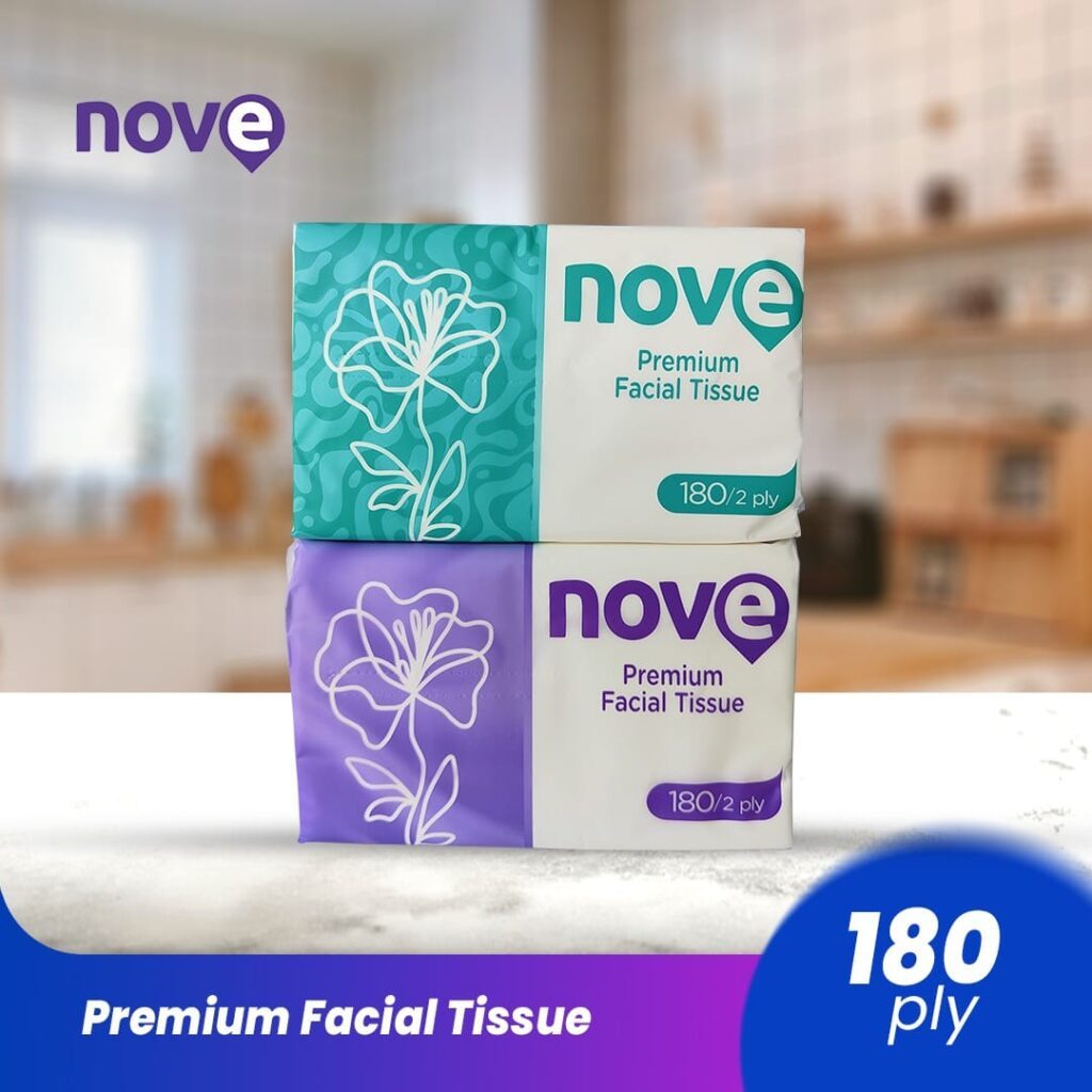 Nove Facial Tissue 180 Sheet – Neabeauty